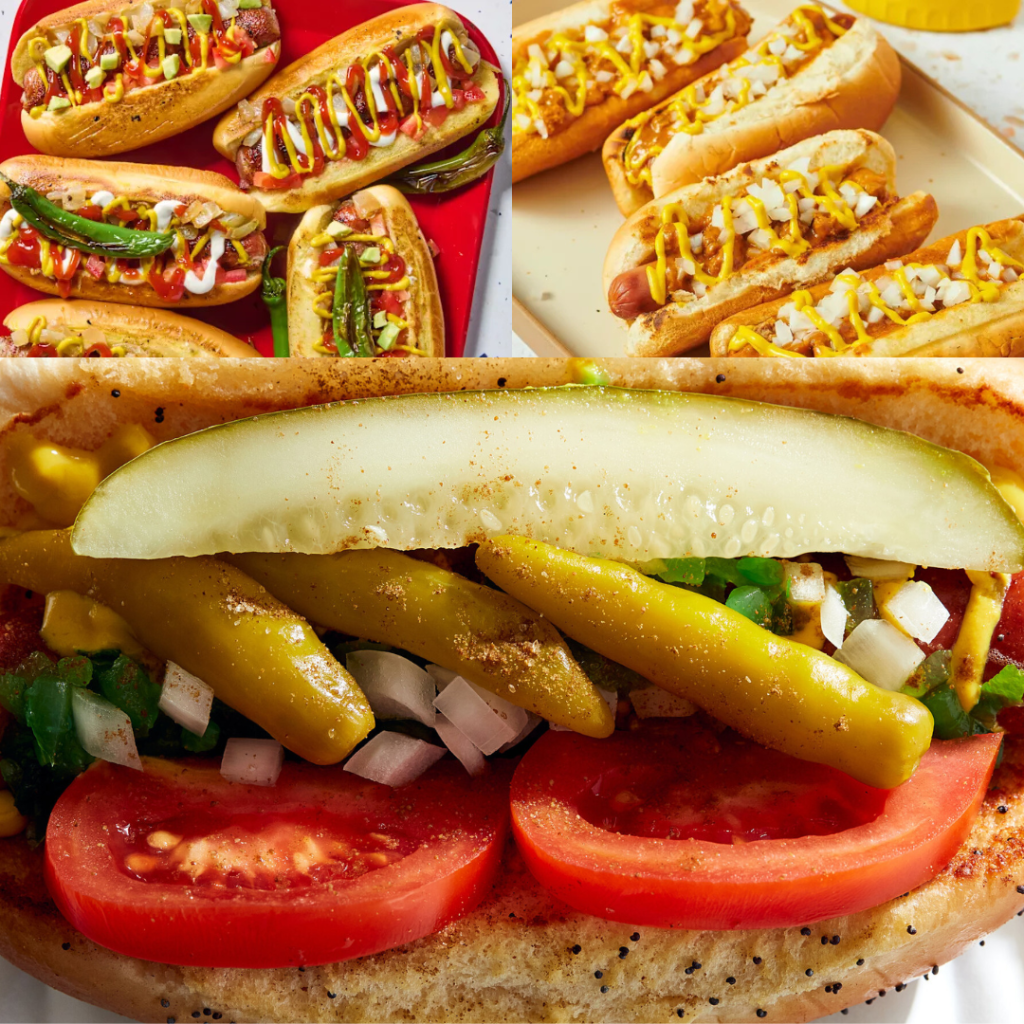 A Round Up of Three Classic Hotdog Recipes: Detroit Coney Dog, Chicago ...